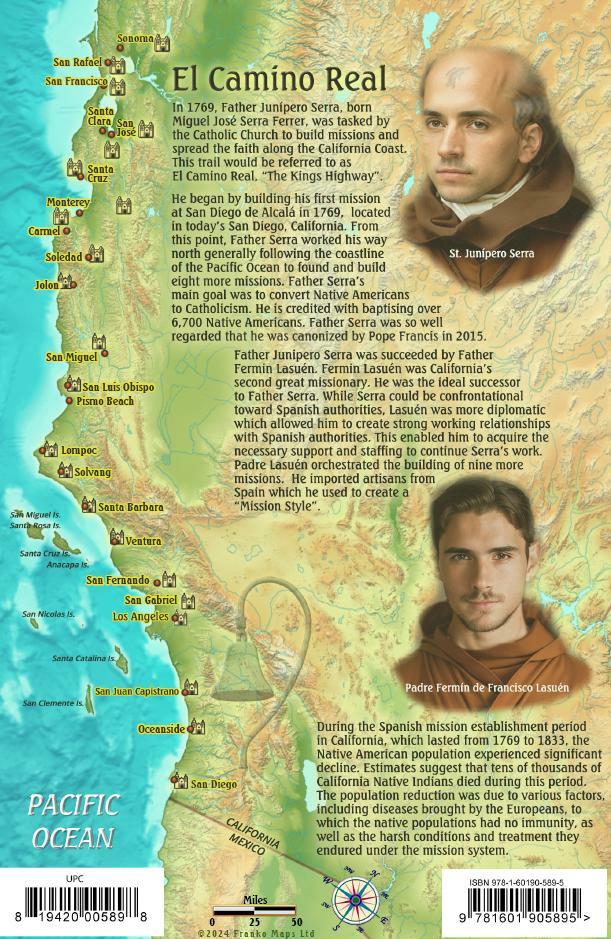 California Missions Guide – Franko Maps