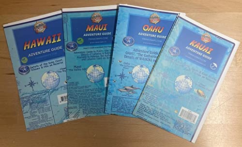 Hawaii Map Pack - Adventure Maps of Oahu, Kauai, Maui, Hawaii – Franko Maps