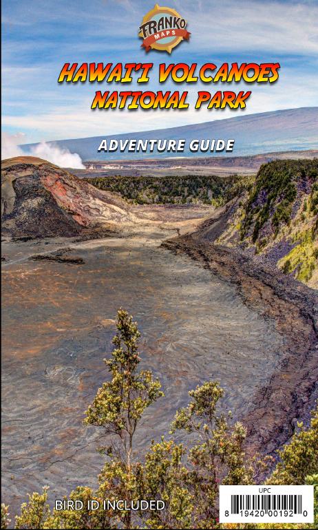 Hawaii Volcanoes National Park Guide Map – Franko Maps